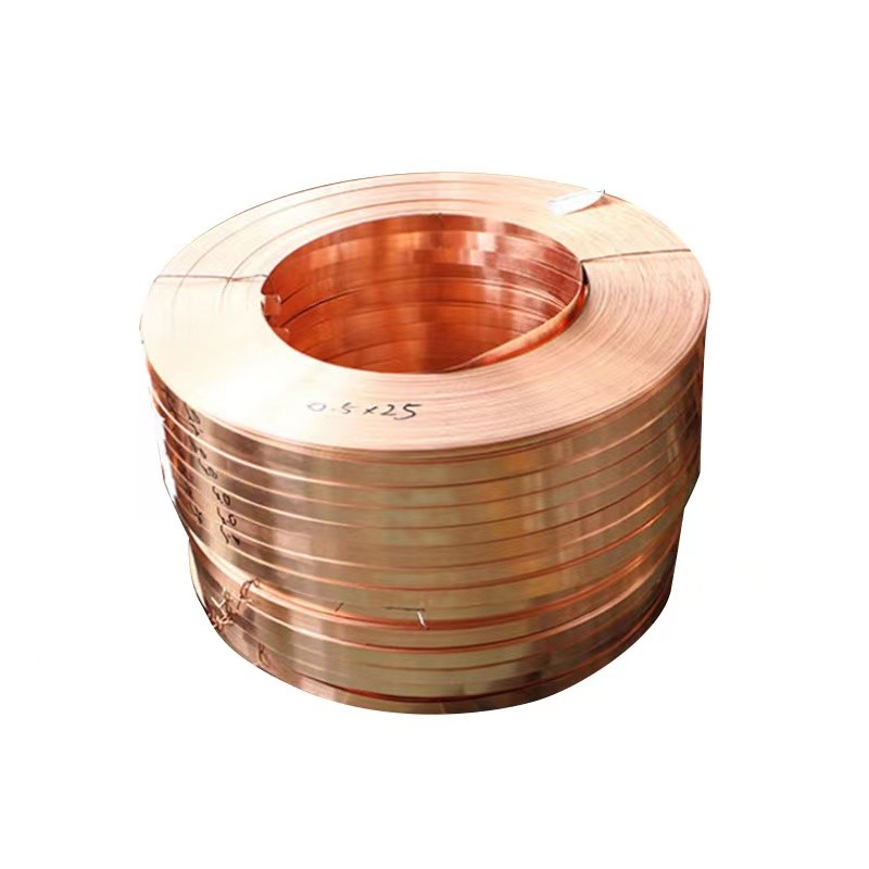 C17200 C17300 C17500 Beryllium Copper Coil 50x5mm Thin Copper Sheet Roll H62 H65 H68